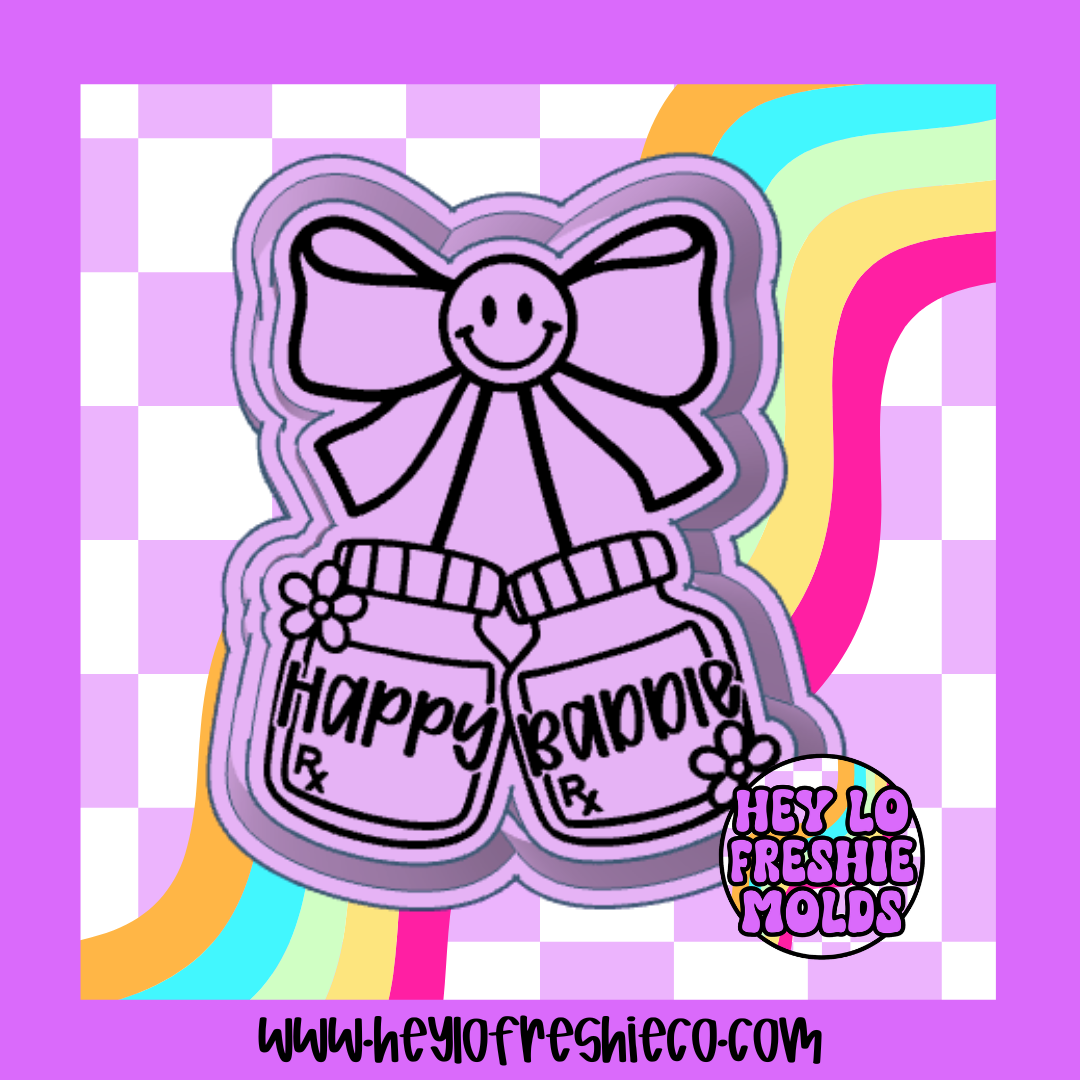 Happy Baddie Silicone Mold – Hey Lo Freshie Co