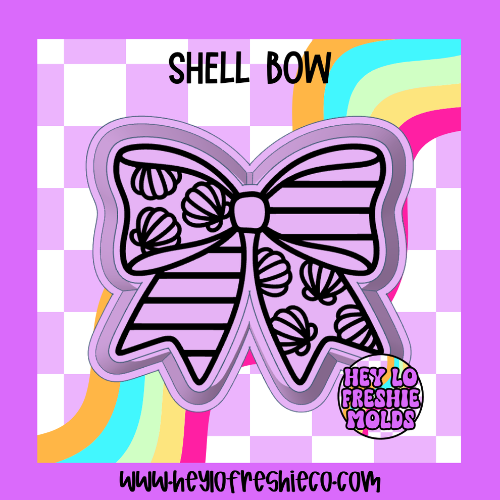 Shell Bow Silicone Mold – Hey Lo Freshie Co