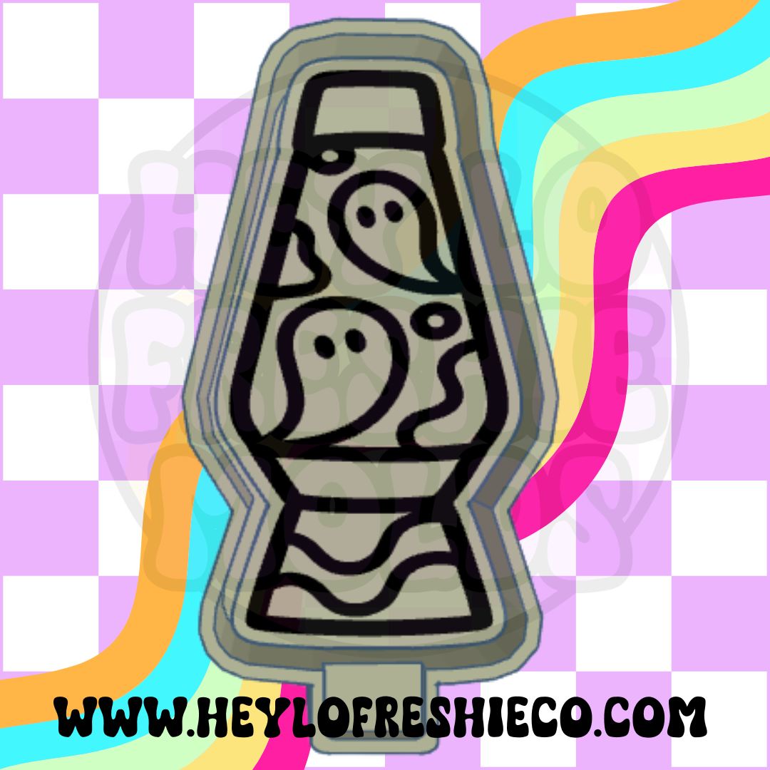 Ghost Lava Lamp Silicone Mold – Hey Lo Freshie Co