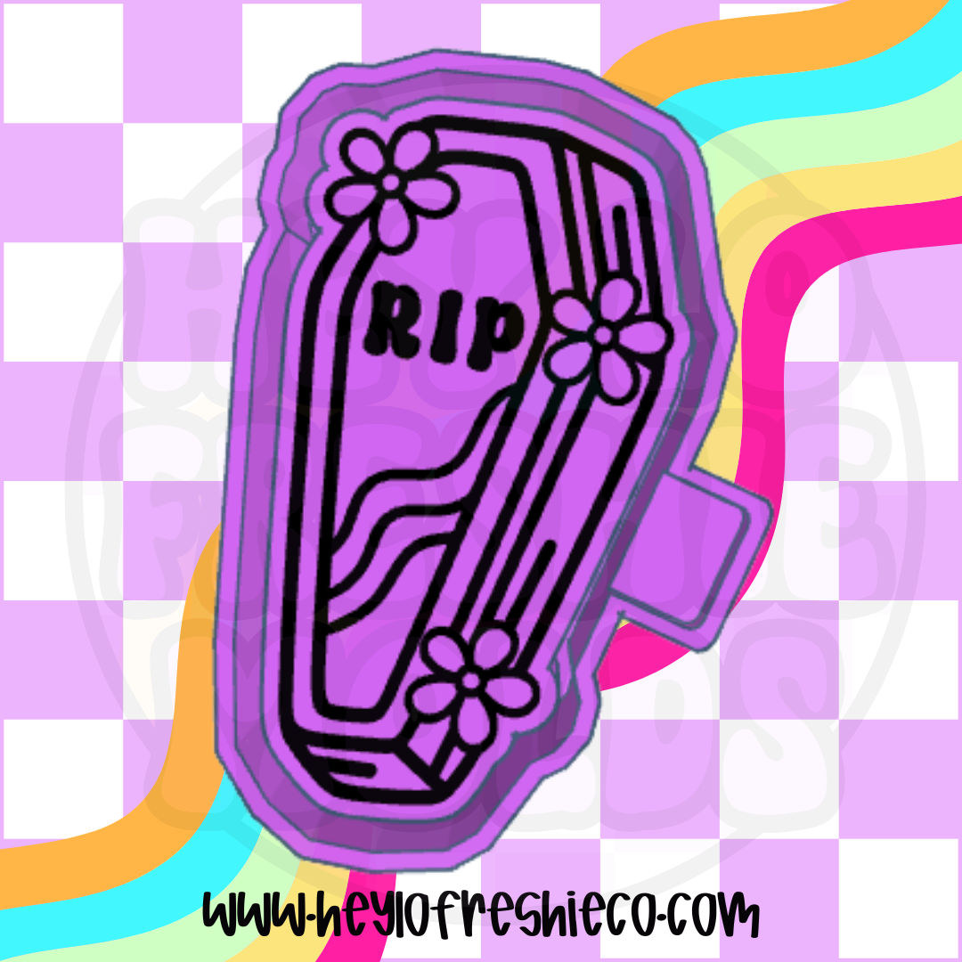 RIP Coffin Silicone Mold – Hey Lo Freshie Co